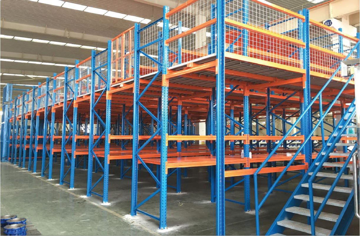 Rack Mezzanine Floors Services in Dubai UAE- Rack supported mezzanine ...