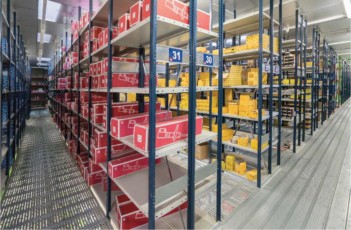 Slotted Angle Shelving Services in Dubai UAE- Creative Display