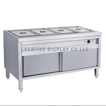 Bain marie with cabinet for Sale in Dubai UAE, OMAN | Creative Display