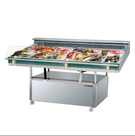 Berjaya Fish Display Counter | Fish display with chiller in UAE ...