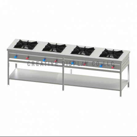 Indian Cooker 4 burners in Dubai UAE | Order Now | Creative Display