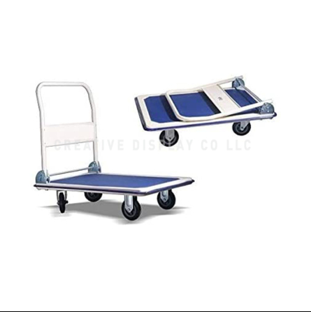 Buy Platform Trolley Flat in Dubai, Abudhabi, Ajman UAE - Creative Display